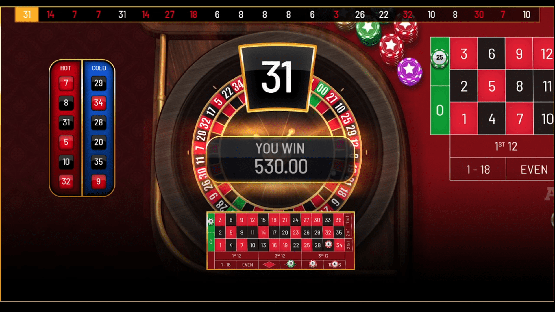 Roulette Advanced (NetEnt) 2025 - Roulette On